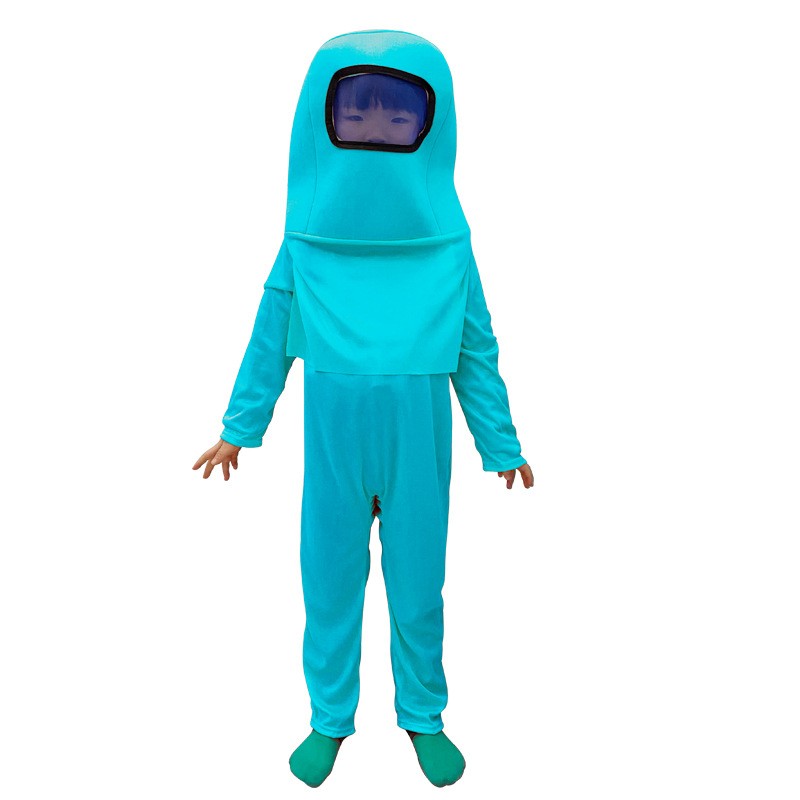 Among Us Costume Halloween Cosplay Outfit Full Sets For Kids